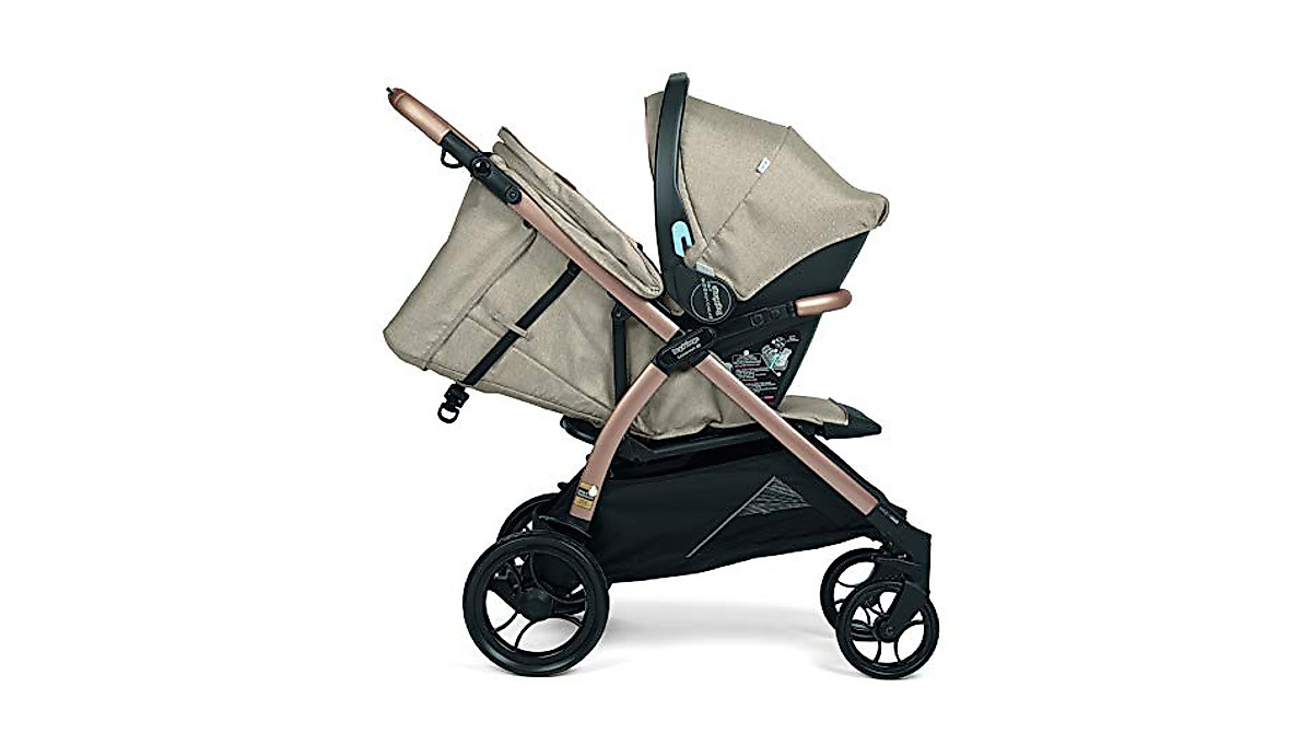 Peg Perego Booklet 50 Travel System - Lightweight Infant Car Seat ...
