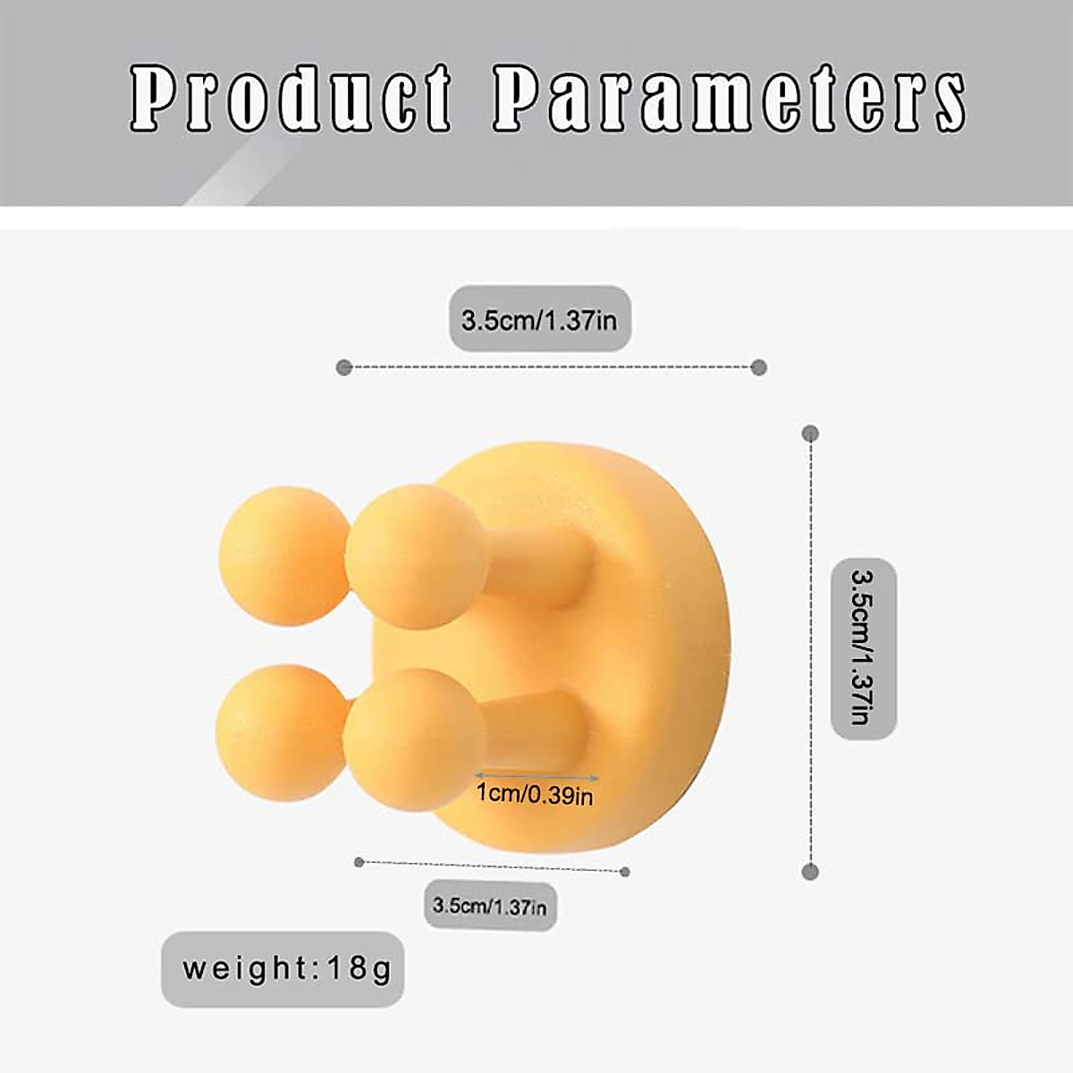 FISHEVO 12PCS Self Adhesive Silicone Hooks, Shower Razor Holder Hooks, Wall Mounted Plug Holder Hooks, Shower Wall Hooks for Hanging Towel