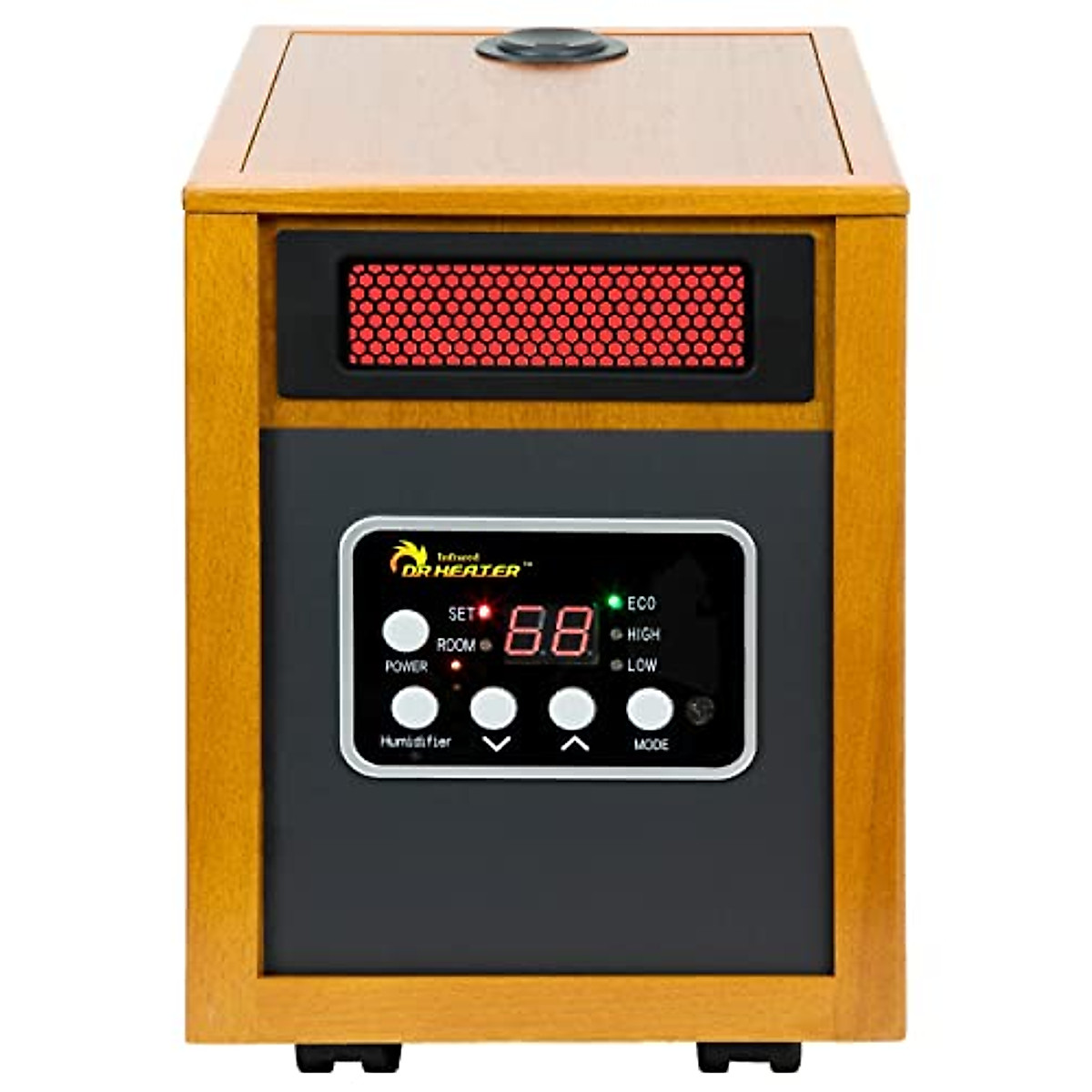 Dr. Infrared Heater Portable Space Heater with Humidifier, 1500-Watt