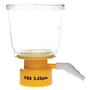 Olympus 500ml Bottle Top Vacuum Filtration System, 0.45um PES Membrane, Sterile, 24 Filter Tops/Unit