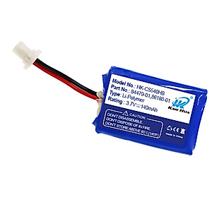KH KAM HUA Plantronics CS540, C054 Battery Replacement, 84479-01, 86180-01 Battery for Plantronics CS540, C054 Headset,