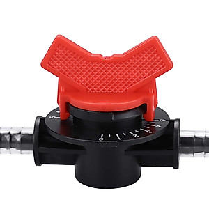 ciciglow Irrigation Device Kit,G3/4 Fertilizer Injector + Switch + Filter + 2.3meters/7.55ft Water Tube for Liquid Fertilizer Injection Through drip Irrigation System