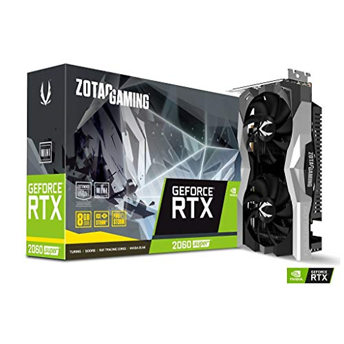 ZOTAC GAMING GeForce RTX 2060 SUPER MINI 8GB GDDR6 256-bit 14Gbps Gaming Graphics Card, Ice Storm 2.0, Super Compact, ZT-T20610E-10M