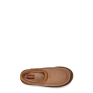 UGG Men's Tasman Cali Wave Shoe, Chestnut/Orange Soda, 11