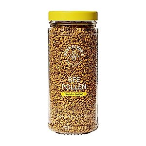 Beekeeper's Naturals - 100% Raw Bee Pollen Granules, Natural Preserved Enzymes, Source of Vitamin B, Minerals, Amino Acids & Protein - Paleo & Keto Friendly, Gluten Free (5.2 oz)