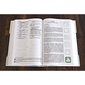 Nueva Versión Internacional Biblia del Pescador, letra grande, verde tapa dura | NVI Fisher of Men Bible, Large Print, Green, Hardcover (Spanish Edition)