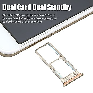 Bewinner 5.5 Inch Unlocked HD Screen Unlocked Smartphone, 4GB RAM 64GB ROM, Dual SIM Card 4G Mobile Phone, Octa Core,Bluetooth, WiFi, GPS Cellphone for Android 10.0 Gold