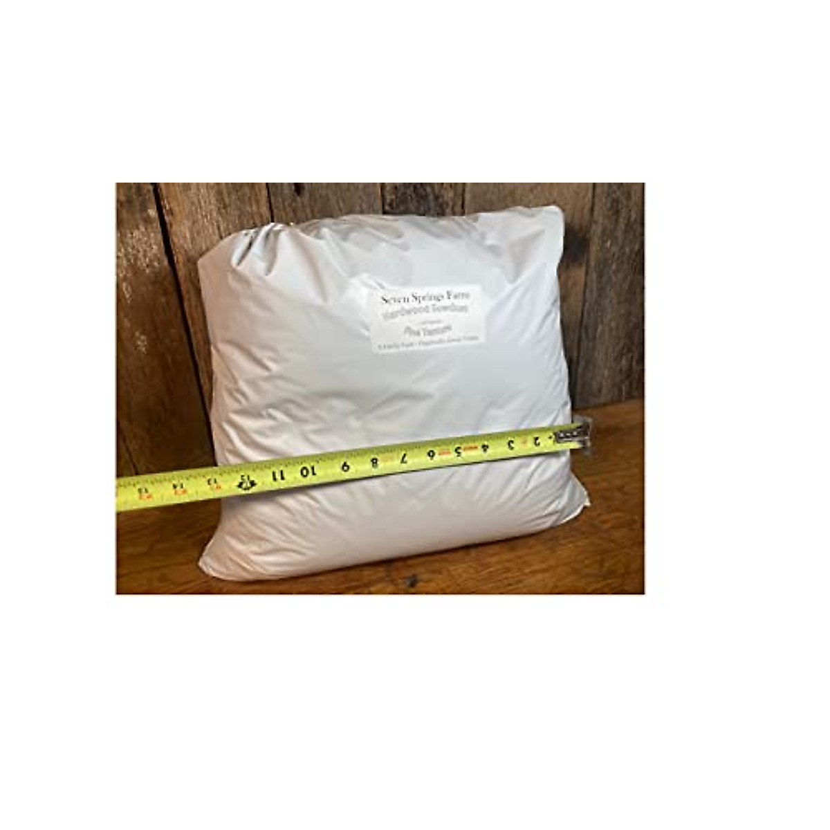 Seven Springs Farm - 10lb All Natural Hardwood Sawdust - Chemical Free Hardwood Timber (Fine Texture - 10 Pound, 1)