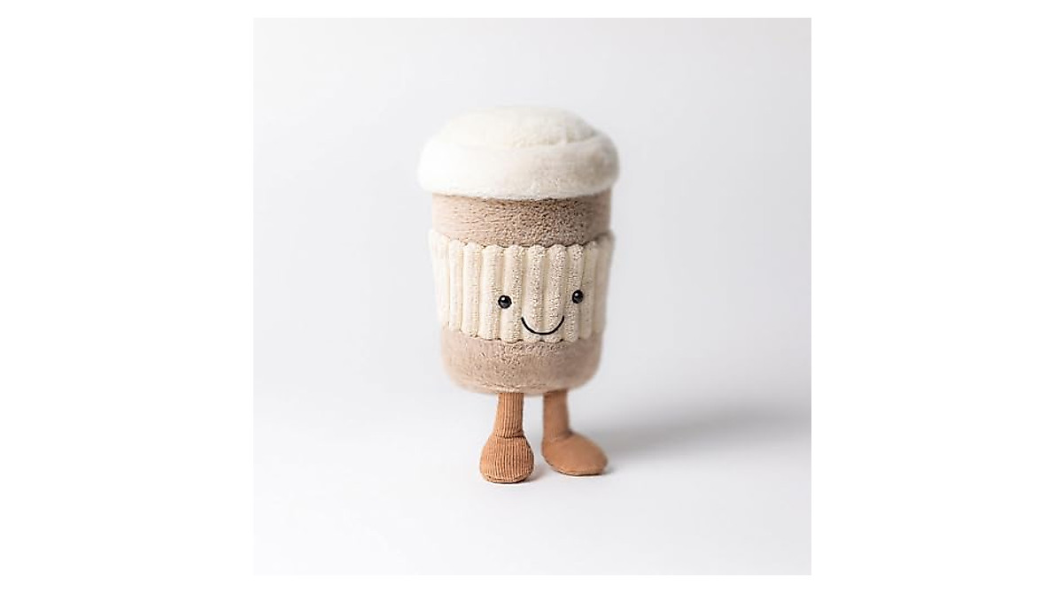 Jellycat Amuseables Coffee-to-Go Stuffed Toy - 6 Inches