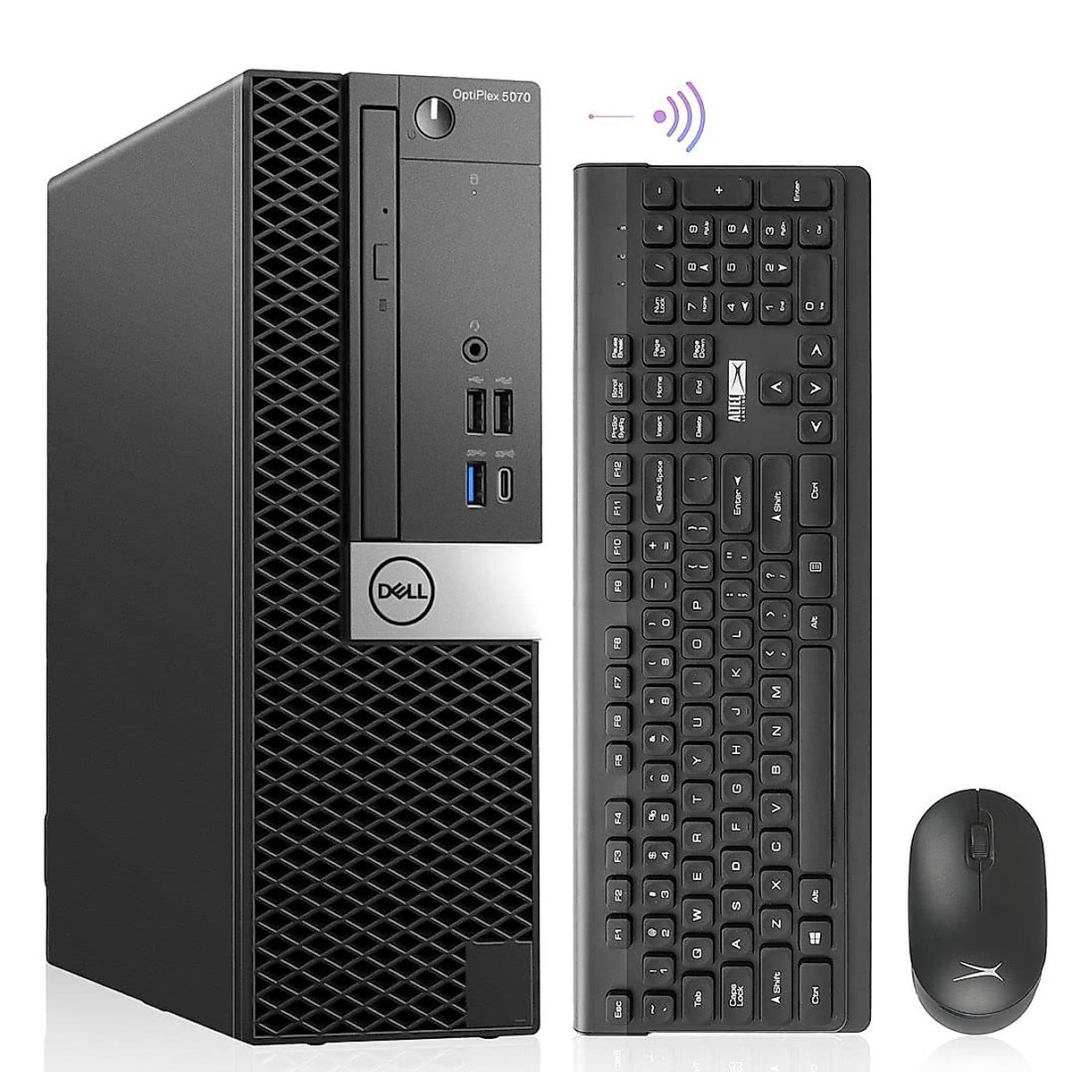 Dell OptiPlex 5070 Desktop Computers Windows 11 Pro,8 Core i7 9700 up to 4.7GHz,32GB DDR4, 1TB M.2 NVMe SSD,Intel Wireless Wi-Fi 6E AX210 & Bluetooth 5.2, HDMI Adapter (Renewed)