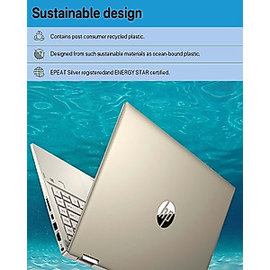 HP Pavilion x360 2-in-1 Convertible Laptop, 14" FHD Touchscreen, Intel Core i5-1135G7, 8GB RAM, 256GB SSD, College & Business Notebook, Fingerprint Reader, Webcam, Win 11 H, Bundle with JAWFOAL