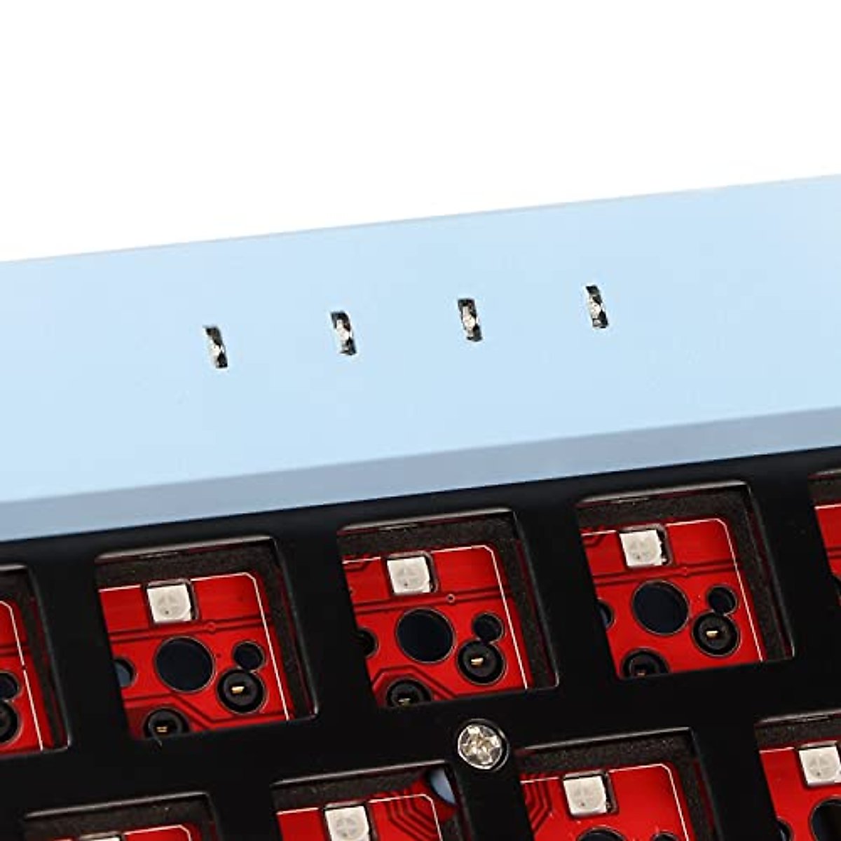 Yoidesu Mechanical Keyboard DIY Kit, 61 Keys Hot Swappable RGB Custom Mechanical Gaming Keyboard Kit, 3Pin/5Pin Switch, Wireless 2.4G/Bluetooth/Type C Wired Keyboard(Blue)
