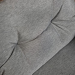 Muse & Lounge Co. Mobler Transitional Steel Frame and All-Weather Wicker 48 in. Wide 2-Seater Patio Loveseat for Outdoor, Garden, Poolside, Balconies, Natural Brown