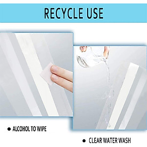 Unique Gadgets & Toys Goggle Shield, 3 Pack Reusable Face Shield Wearing Glasses Face Visor Transparent Anti-Fog Film Protect Eyes and Face, GlassesShield_B_3Pack