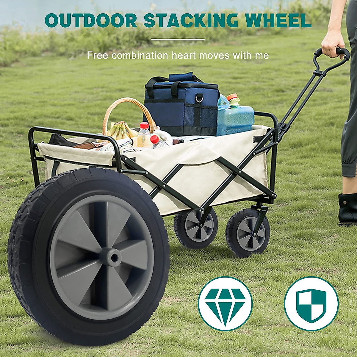 DEEPDREAM 8 Inch Rubber Wheels,Replacement Rubber Tire Semi-Pneumatic Tire Wheel with 1/2-Inch Bore Offset Axle Run Flat with 110 lbs Max Load for Hand Trucks,Lawnmowers,Utility Carts