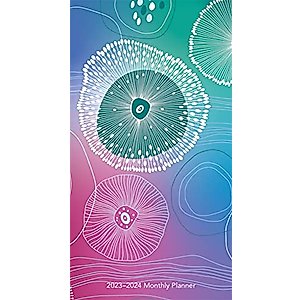 Ariel Collection | 2023-2024 3.5 x 6.5 Inch Two Year Monthly Pocket Planner Calendar | BrownTrout | Planning Stationery