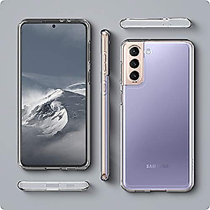Spigen Ultra Hybrid Designed for Galaxy S21 Case (2021) - Crystal Clear