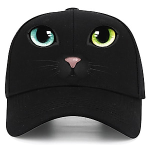 Custom Baseball Cap with Your Text/Image, Personalized Adjustable Trucker Hats,Unisex Sun Plain Cap Mom Gifts, Best Dad Hats Black