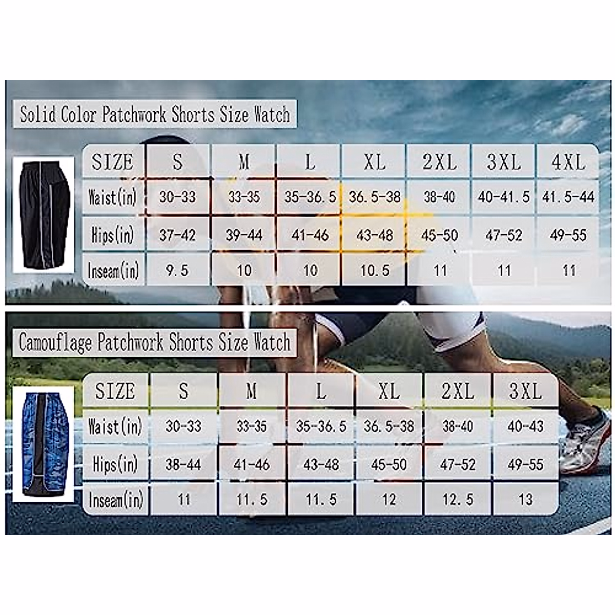 PRTCYPNT Men's 12'' Camo Basketball Shorts with Pockets Long Gym Athletic Shorts Running Drawstring Quick-Dry (Red/2, L)