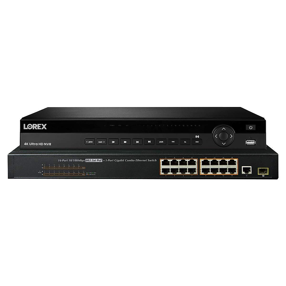 4K Ultra HD 32-Channel Security NVR with Lorex Cloud Connectivity and 8TB Hard Drive