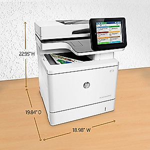 HP Color LaserJet Enterprise MFP M577dn Duplex Printer with One-Year, Next-Business Day, Onsite Warranty (B5L46A)