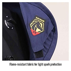 Black Stallion AH3035-NS Glare Blocker Welding Helmet Glare Guard - Welding Helmet Neck Sun Shade Shield
