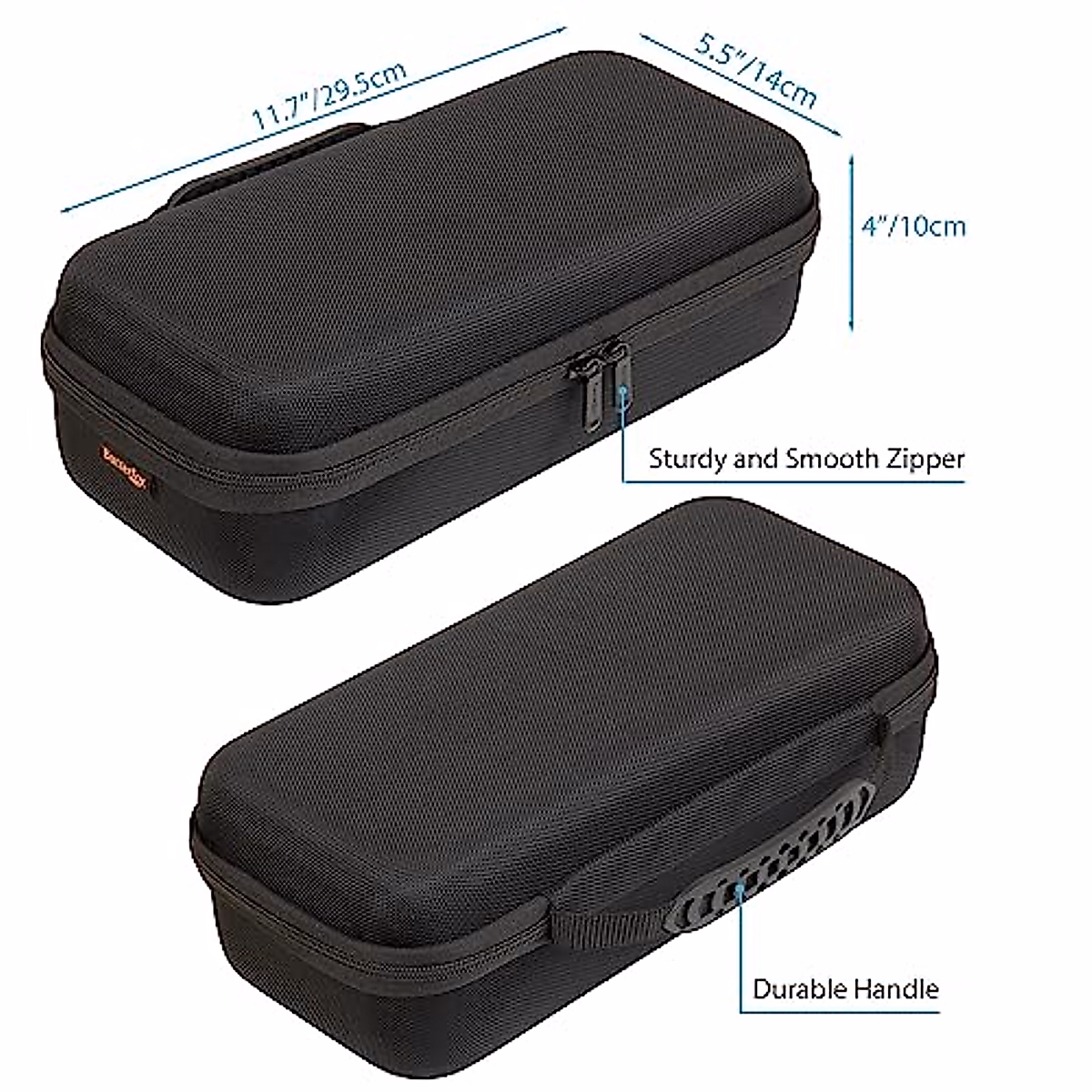 ButterFox Large Carrying Case Bag for ASUS Rog Ally Handheld 2023, Fits Charger and ASUS Charging Dock, Large Pocket for 65W Battery Pack, Slim Mouse and HDMI Cable