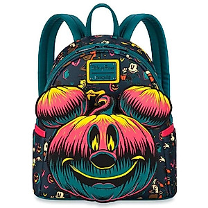 Loungefly Disney Parks Mickey Mouse Halloween Glow-in-the-Dark Mini Backpack