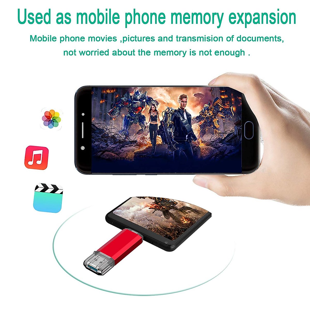 USB C Flash Drive Type C, VICFUN USB Memory Stick 32GB USB 3.0 and USB C OTG 2 in 1 USB Stick 32GB Thumb Drive for USB-C Device Smartphones,Compter