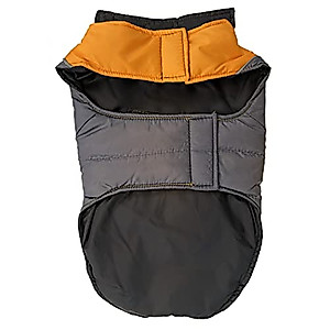 NCAA Tennessee Volunteers Puffer Vest for Dogs & Cats, Size Medium. Warm, Cozy, and Waterproof Dog Coat, for Small and Large Dogs/Cats. Best Collegiate Licensed PET Warming Sports Jacket