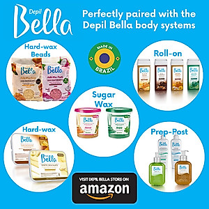 Depil Bella Pre Waxing Astringent Lotion with Mint Extract | Perfect for Smooth and Clean Waxing | 500ml