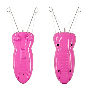 Electric Facial Hair Remover for Women,USB Rechargeable Thread Epilator Cotton Threading Hair Removal ​for Face Arms Legs Back