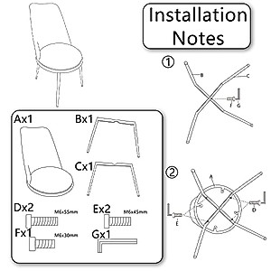Sepnine Dining Chairs Set of 2,PU Upholstered Leather Side Chairs,Modern Kitchen Room Chairs Vanity Chairs with Rose Golden Legs for Kitchen Living Room