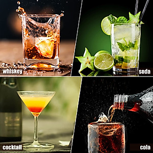 Ice Cube Trays (Set of 2),Diamond-Shape Ice Cube Maker with Lids, Diamond-Shape Ice Cube Molds for Whiskey Cocktails & Bourbon,Reusable BPA Free Stackable Flexible Ice Molds with Funnel