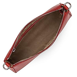 LANCASTER Smooth Even Zipped Pouch - Red