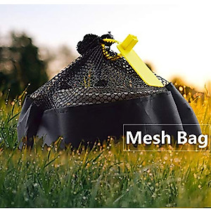 Plastic Plates College Dorm Room Essentials Dishes Set Camping Plates and Bowls Dishes Set Dinnerware Accessories Mess Kit-Microwaveoven Safe BPA-Free with Mesh Bag-24PCS