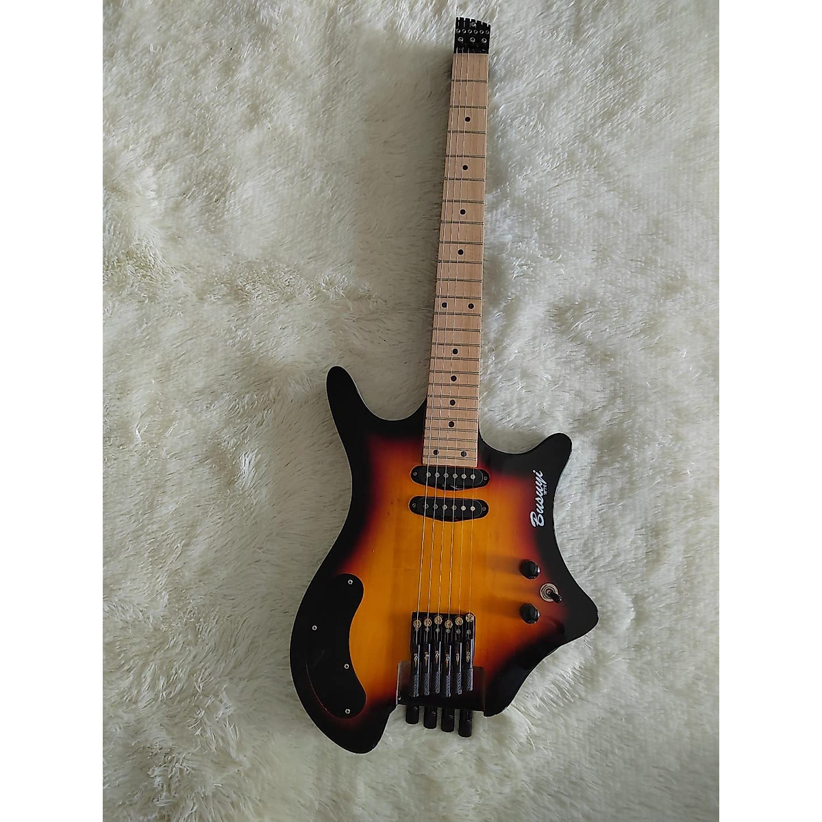 4 String Bass/ 6 String Lead Headless Busuyi Guitar Right