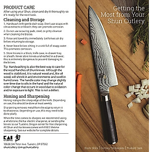 Shun Sora 6 Piece Block Set, Includes 8" Chef's Knife, 3.5" Paring Knife, 6" Utility Knife & More, Handcrafted Japanese Knife Set, VG10 Steel Edges and 420J Stainless Steel Blades, Balanced Handles