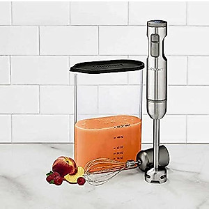 Cuisinart HB-800 Smart Stick Variable Speed Immersion Hand Blender with Storage Case (Renewed)