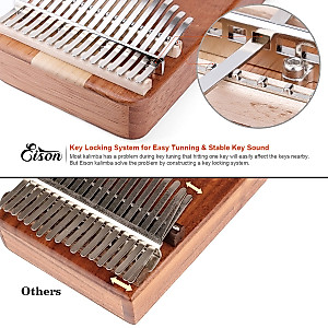 Wooden kalimba piano 17 (kalimba-17)