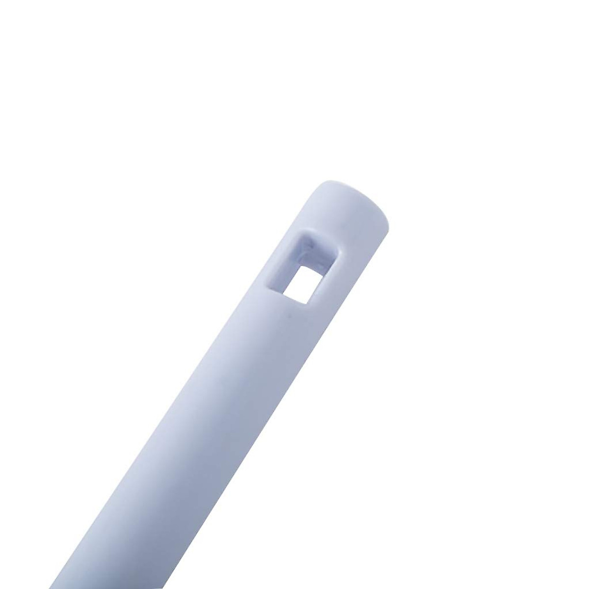 Toilet Bowl Brush and Holder, Covered Bathroom Toilet Brush, Bathroom Deep Cleaning Toilet Cleaner Scrubber Under Rim with Curved Bristle, Space Saving, Deep Cleaning Brush for Toilet (Blue)