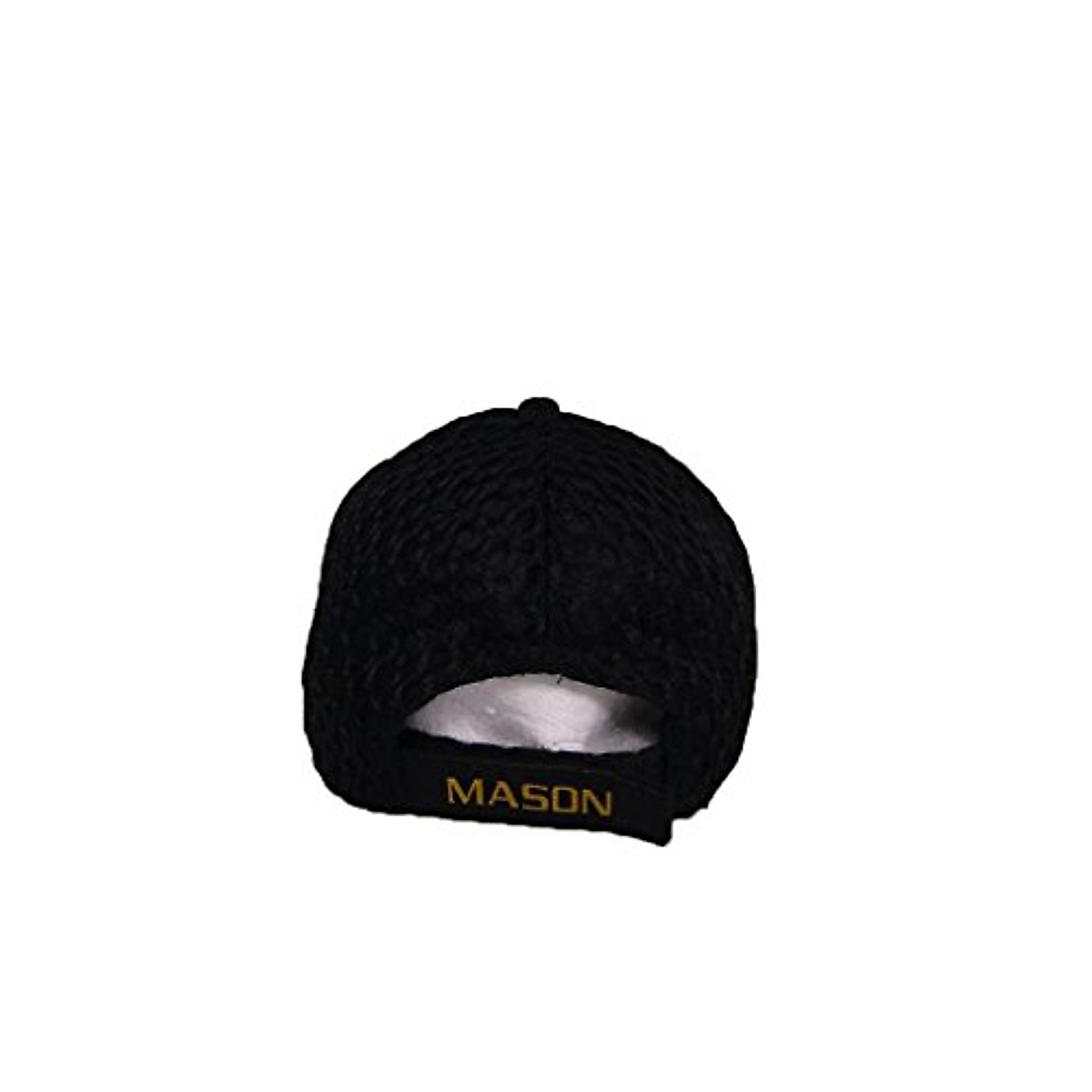 Black MESH Mason Masonic Freemasonry Freemason Masonry Lodge Summer Cap HAT R-C946A