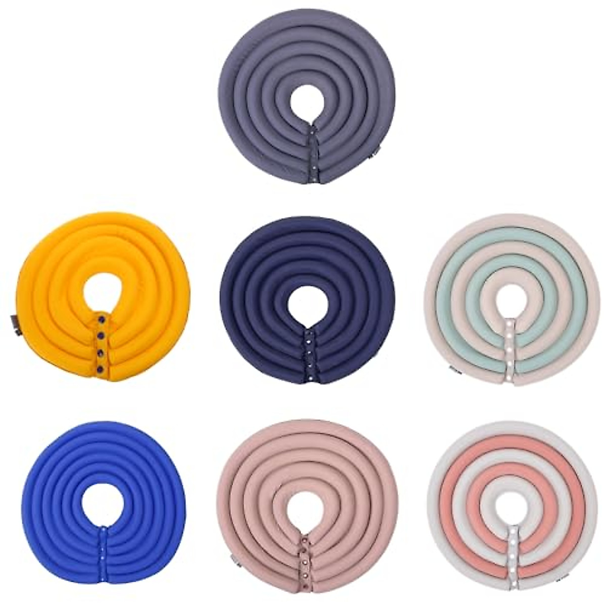 PASNMKvn Soft Pet Recovery Collar Dog for Cats Protective Cone After Collars Biting Neck Collar for Dog Cats