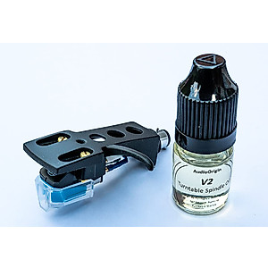 Black, Headshell, AT-VM95, Cartridge, Stylus, Oil for Technics SL-1200, SL-1210, SL-1600, SL-1610, SL-1700, SL-1710, SL-1800, SL-1810