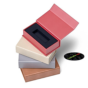 4X Magnetic USB Presentation Gift Boxes, Cream/Red/Grey/Orange Colours, Flash Drives, Removable Drives, 4, Wedding USB Box