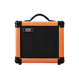 OBB Dual-Powered Bluetooth Guitar Amp, Portable Electric Guitar Amplifier with 10W Speaker, Guitar Amplifier Includes Gain/Bass/Treble knob
