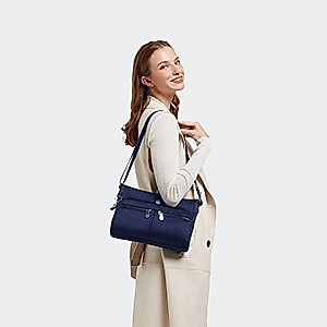 Kipling New Angie Crossbody Bag Cosmic Blue