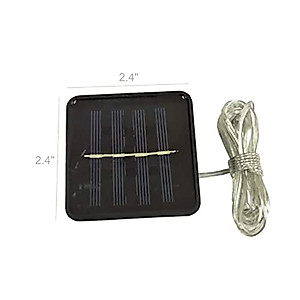 FixtureDisplays® Solar Battery Charger for Outdoor and Gardens Use Batteries Not Included. 18527-NPF