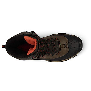 Columbia Men's Bugaboot II Snow Boot, Cordovan/Rusty, 10 Regular US