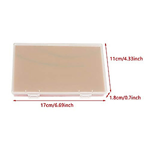 l Suture Practice Pad Injection Suture Training Human Skin Pad Medical Repeated Model for Student Nurse